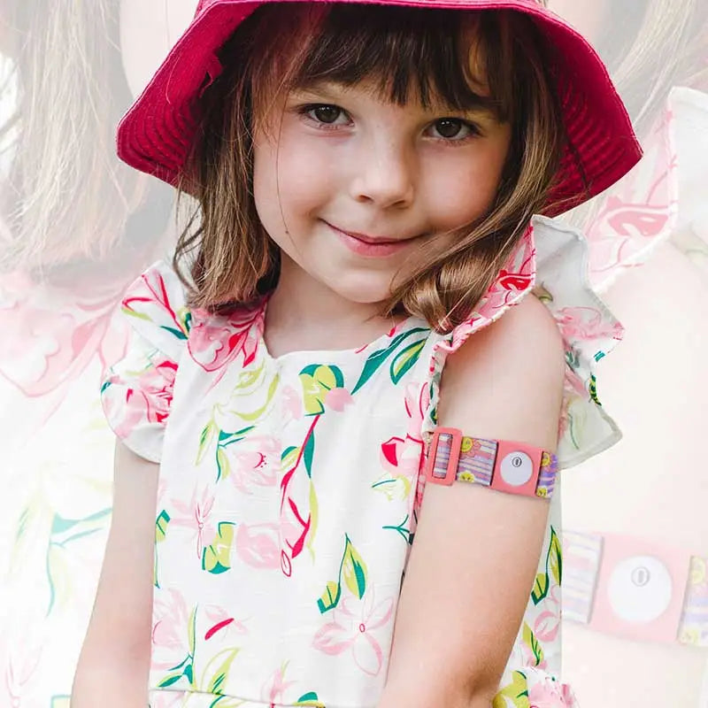 Armband for children using a blood glucose sensor - Dia-Style Kiddy ...