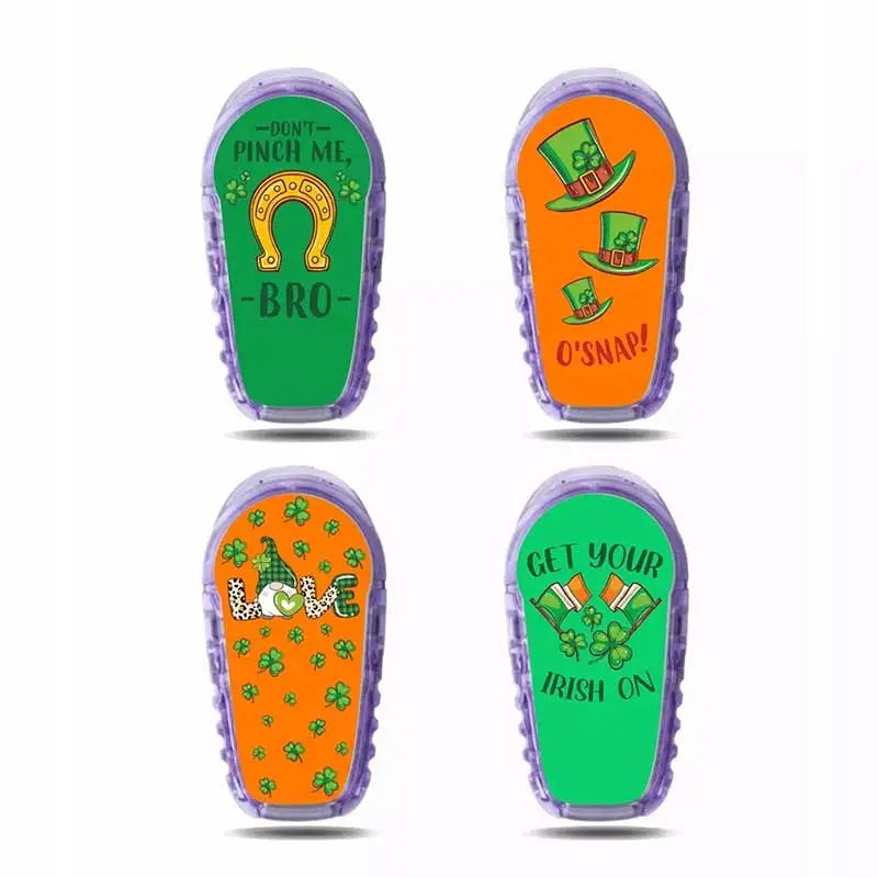 Blood Glucose Sensor Stickers - St. Patrick's Day Edition– Kaio-Dia