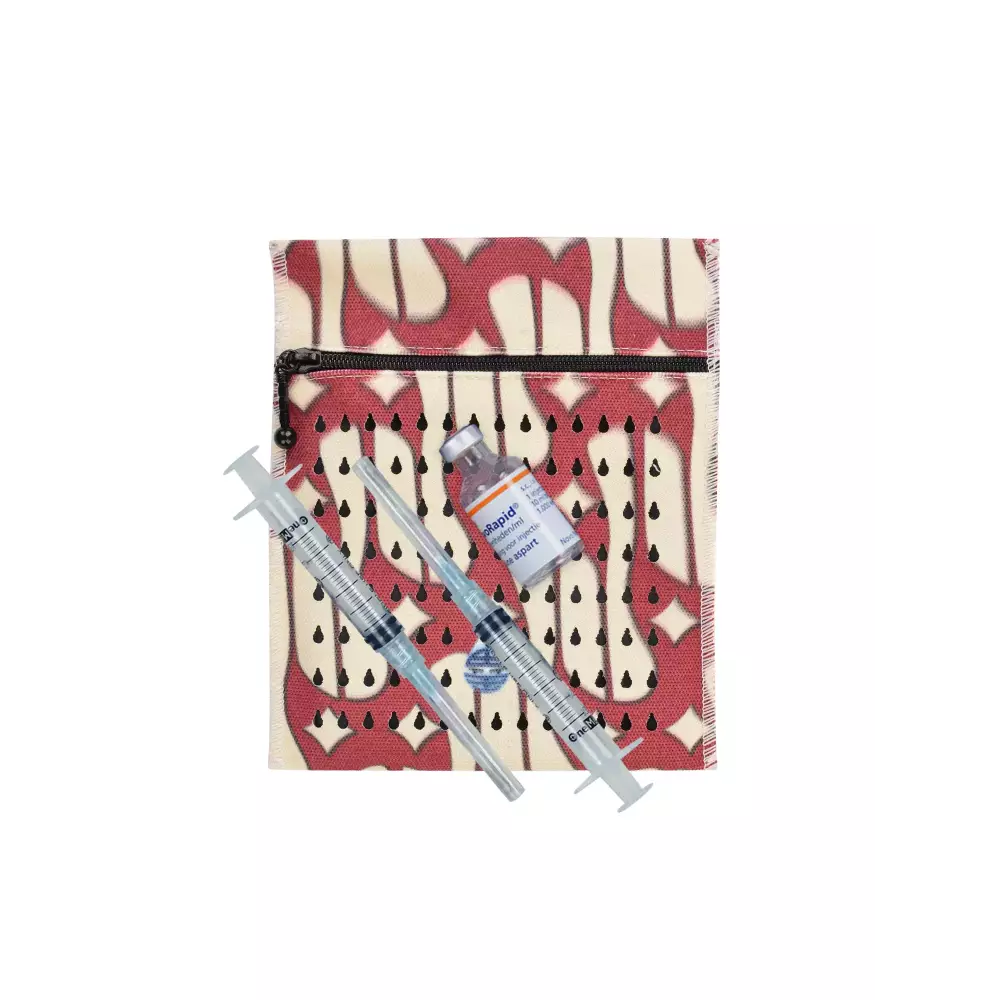 Cooling wallet for 4 insulin vials or eye drops– Kaio-Dia