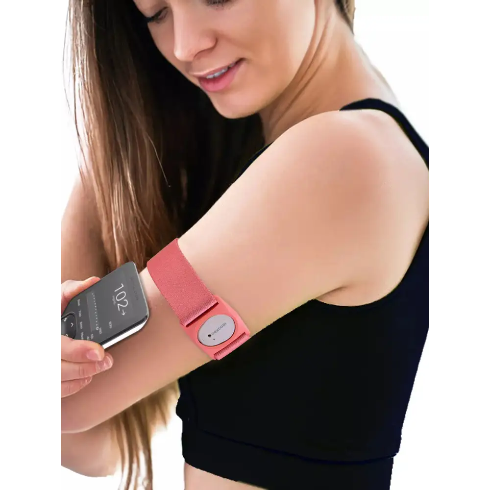 Adjustable elastic armband for Dexcom G7 blood glucose sensor– Kaio-Dia
