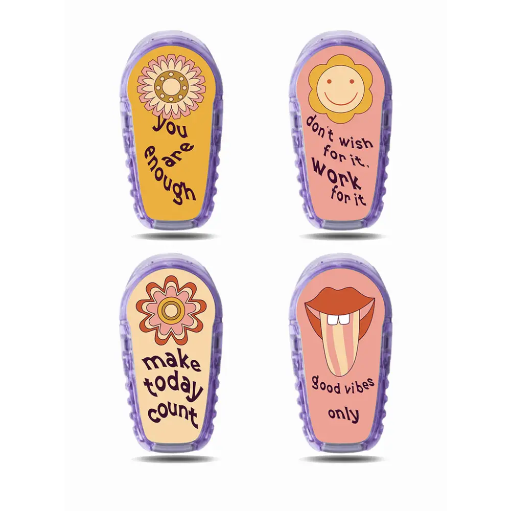 Dexcom G6 Transmitter Stickers – Retro Collection– Kaio-Dia