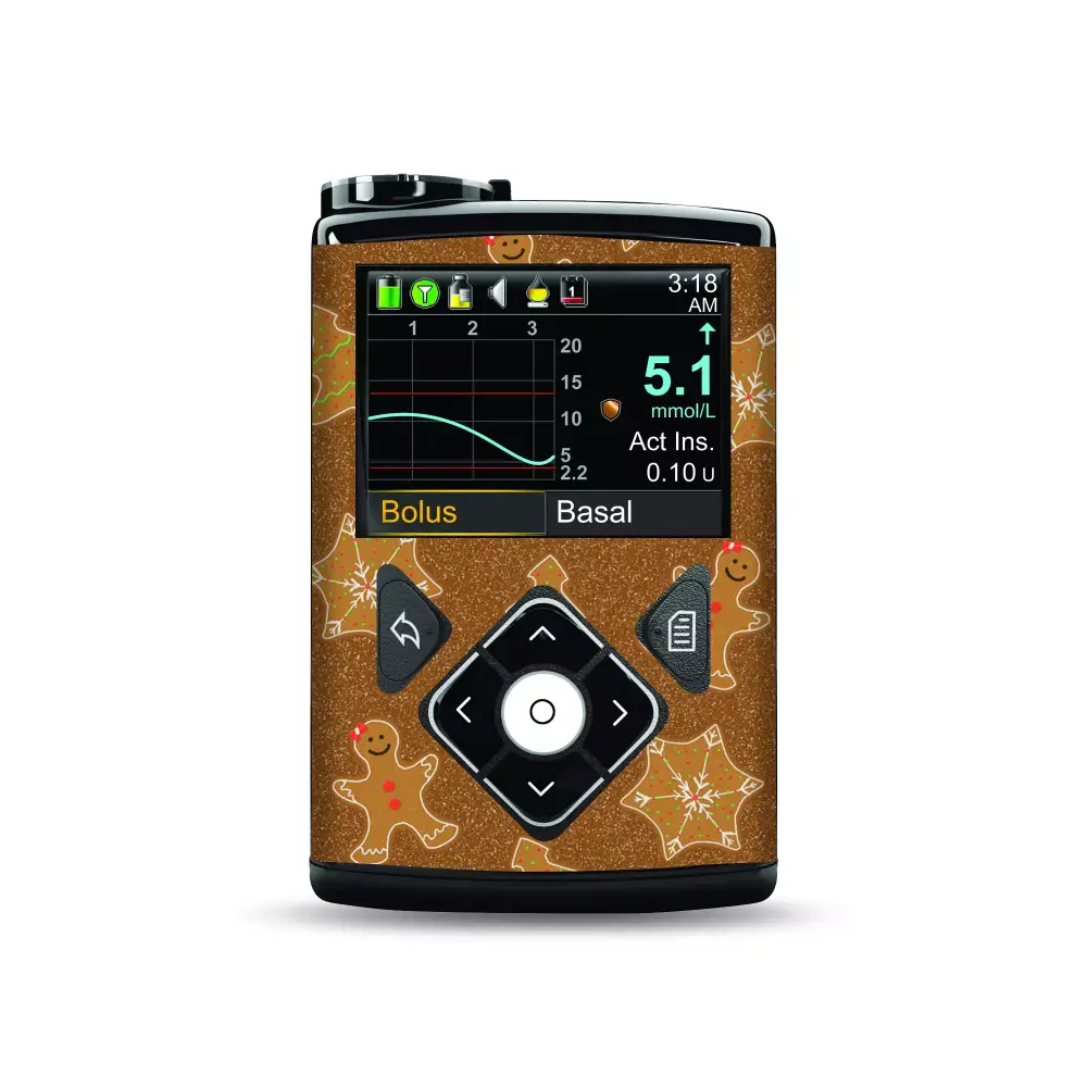 Medtronic Minimed Insulin Pump Christmas Stickers: Festive & Bright ...