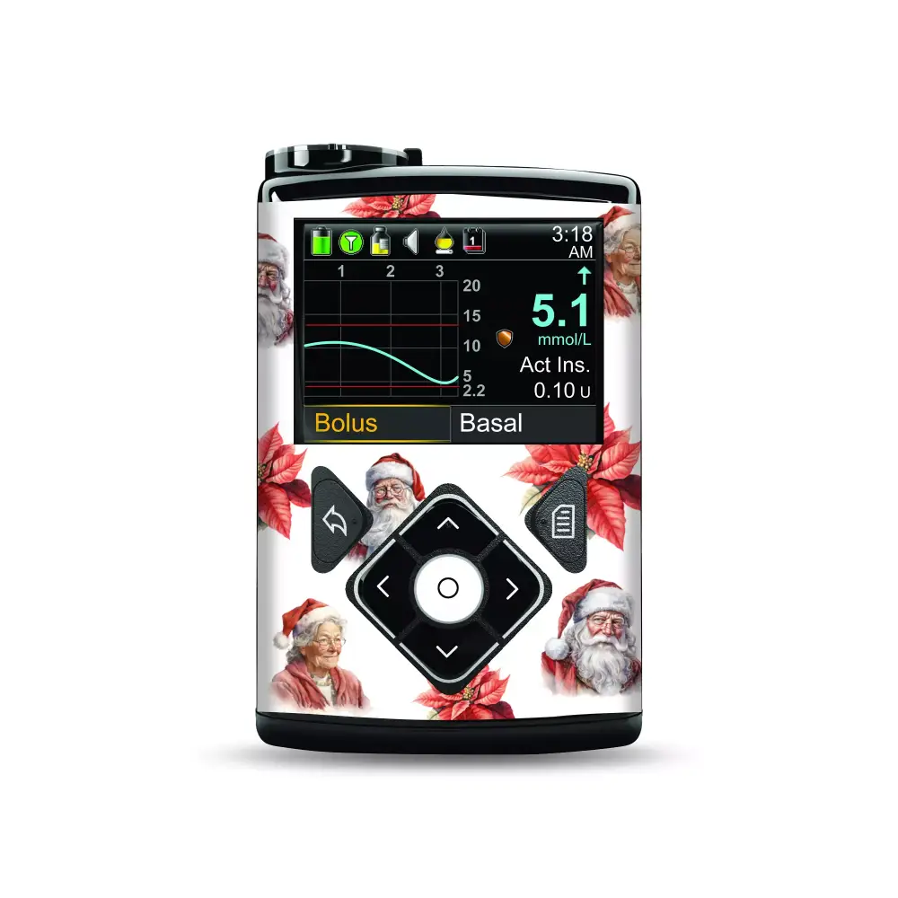 Medtronic Minimed Insulin Pump Christmas Stickers: Festive & Bright ...