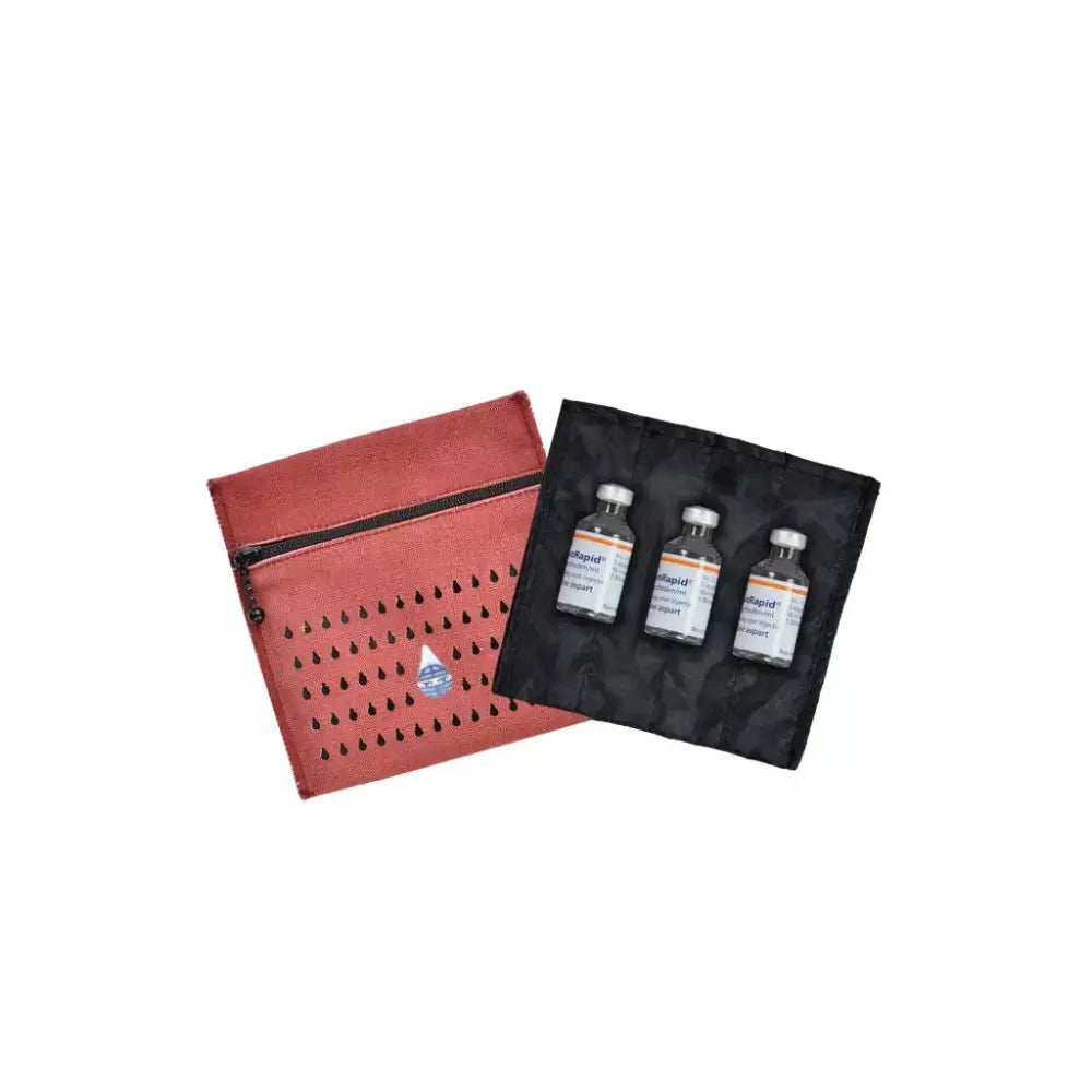 Insulin Cooling Wallet for Insulin Vials- Dia-Cool Plain Colors– Kaio-Dia