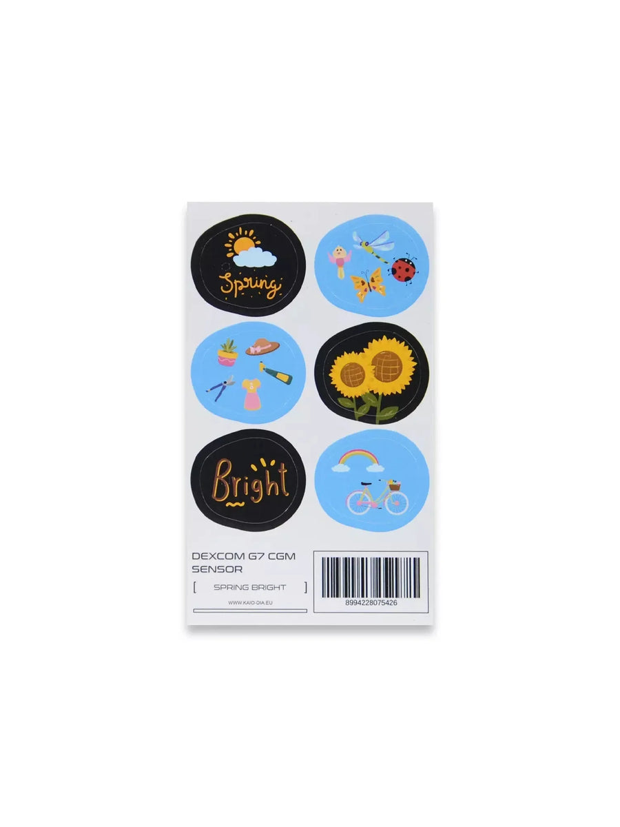 Dexcom G7 CGM Sensor Stickers - Spring Collection– Kaio-Dia