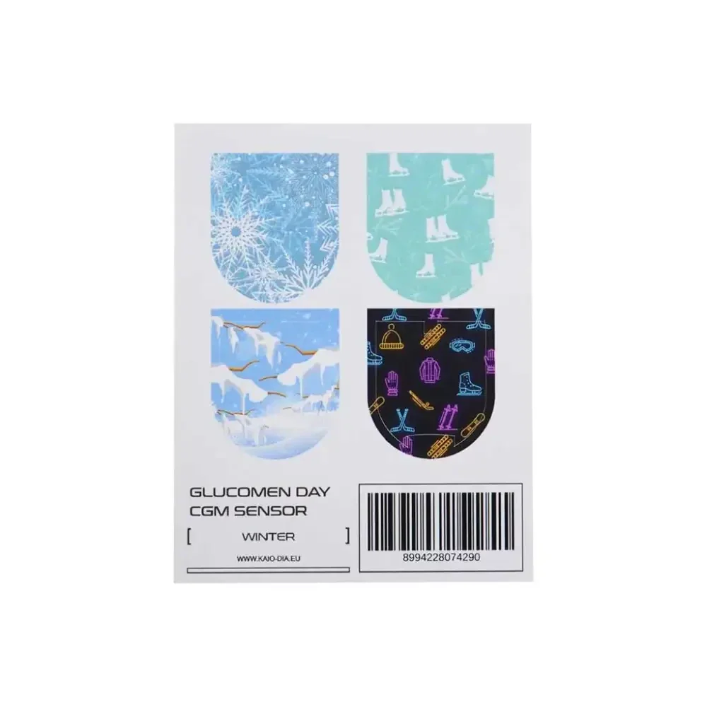 GlucoMen Day CGM Sensor Sticker - Winter– Kaio-Dia