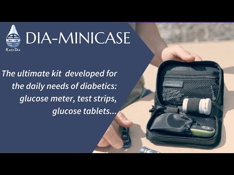 Diabetic Travel Case: Kids' Glucose Meter Kit Solution – Kaio-Dia